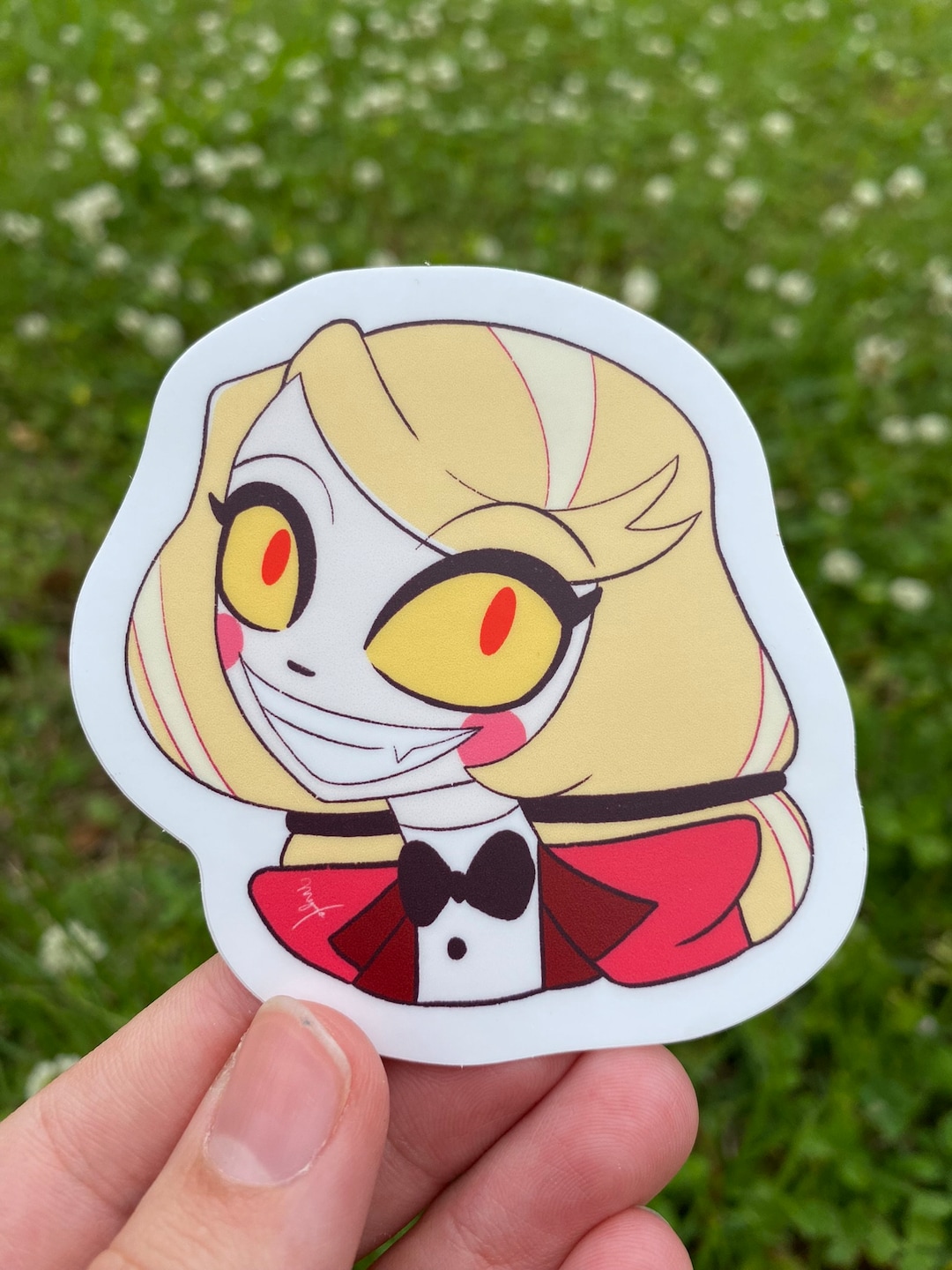 Hazbin Hotel Charlie Morningstar Sticker - Etsy