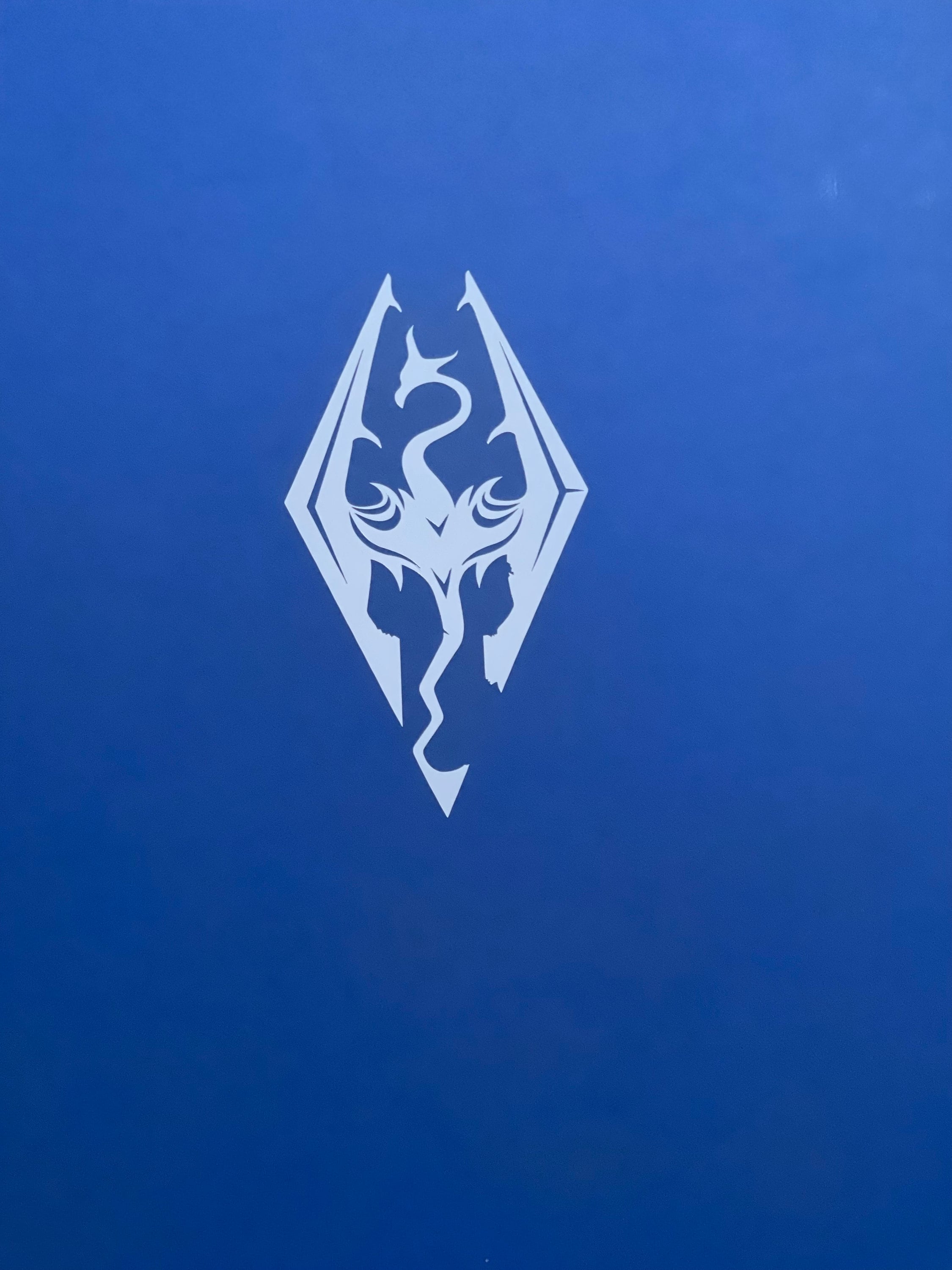 Skyrim Symbol Silhouette
