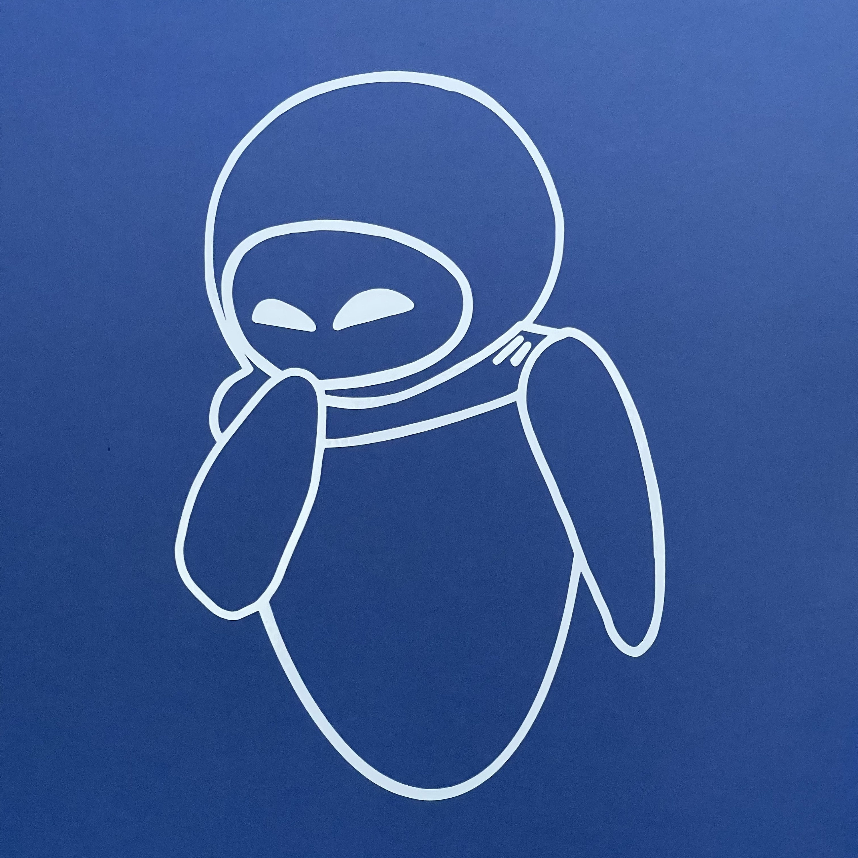 Wall E Eve Drawing Simple