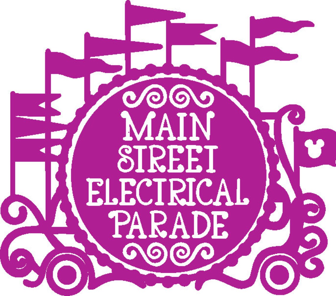 Main Street Electrical Parade Float Set 8 SVG Digital - Etsy