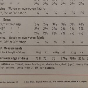 Simplicity 6337 - 70s Sleeveless Tent Dress W-square Armholes, Front ...