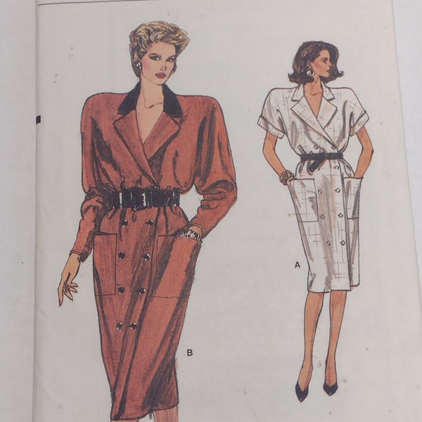 1980s Dress Pattern - Etsy