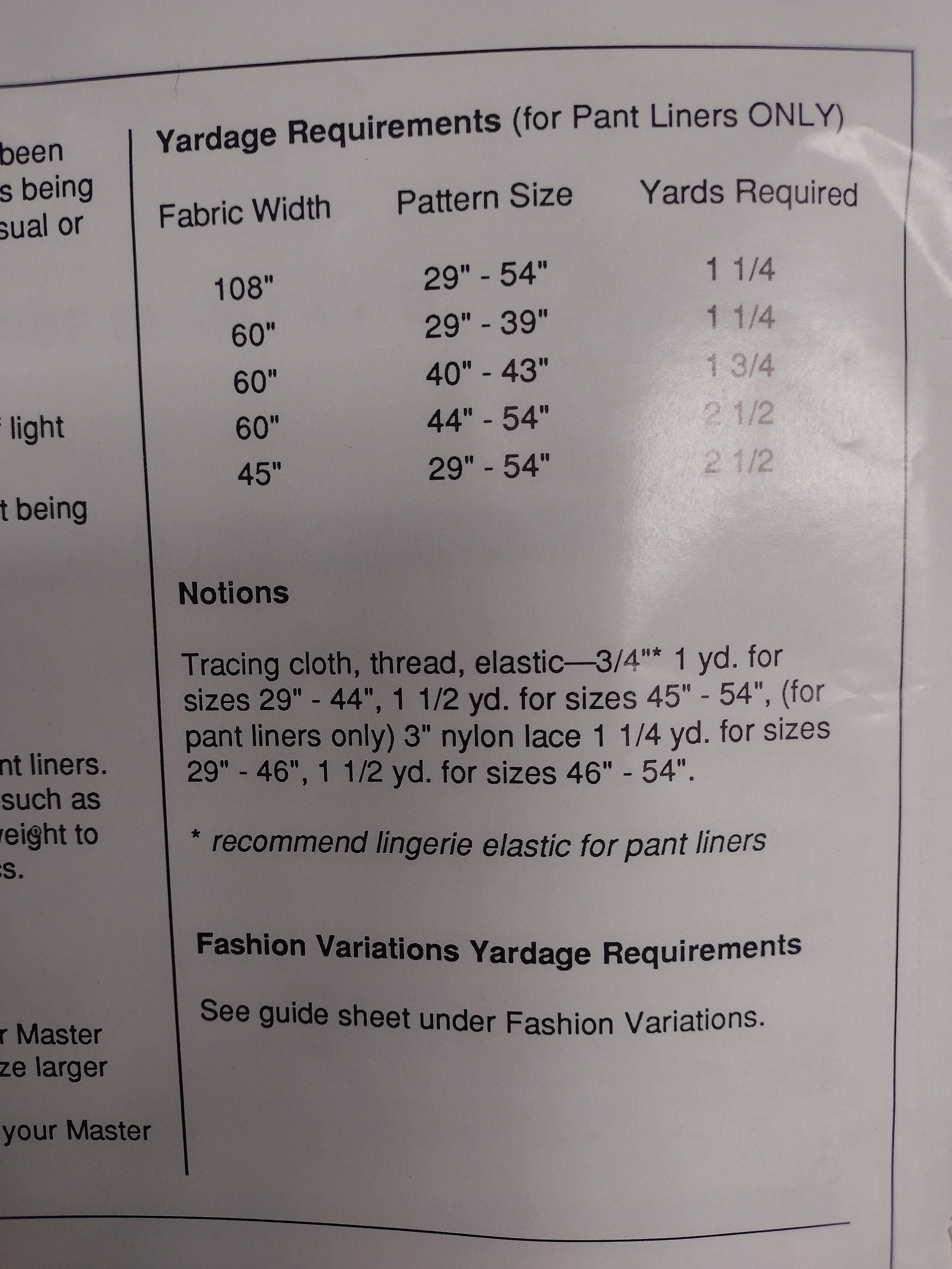 Perfect Fit Perfect Finish by Leonora - Pattern 112 ABC - Ladies' Long ...
