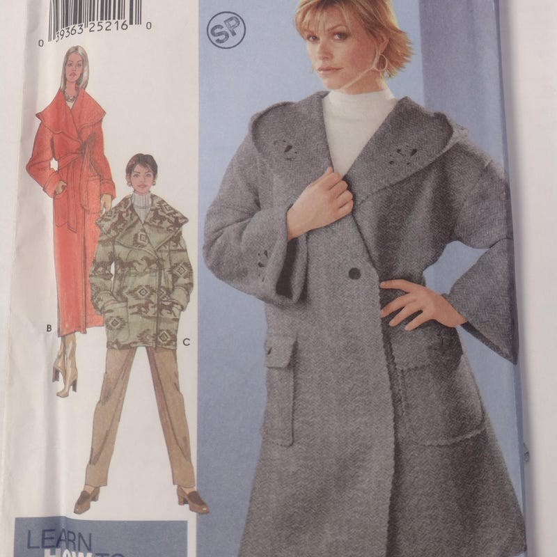 Wrap Coat Pattern - Etsy