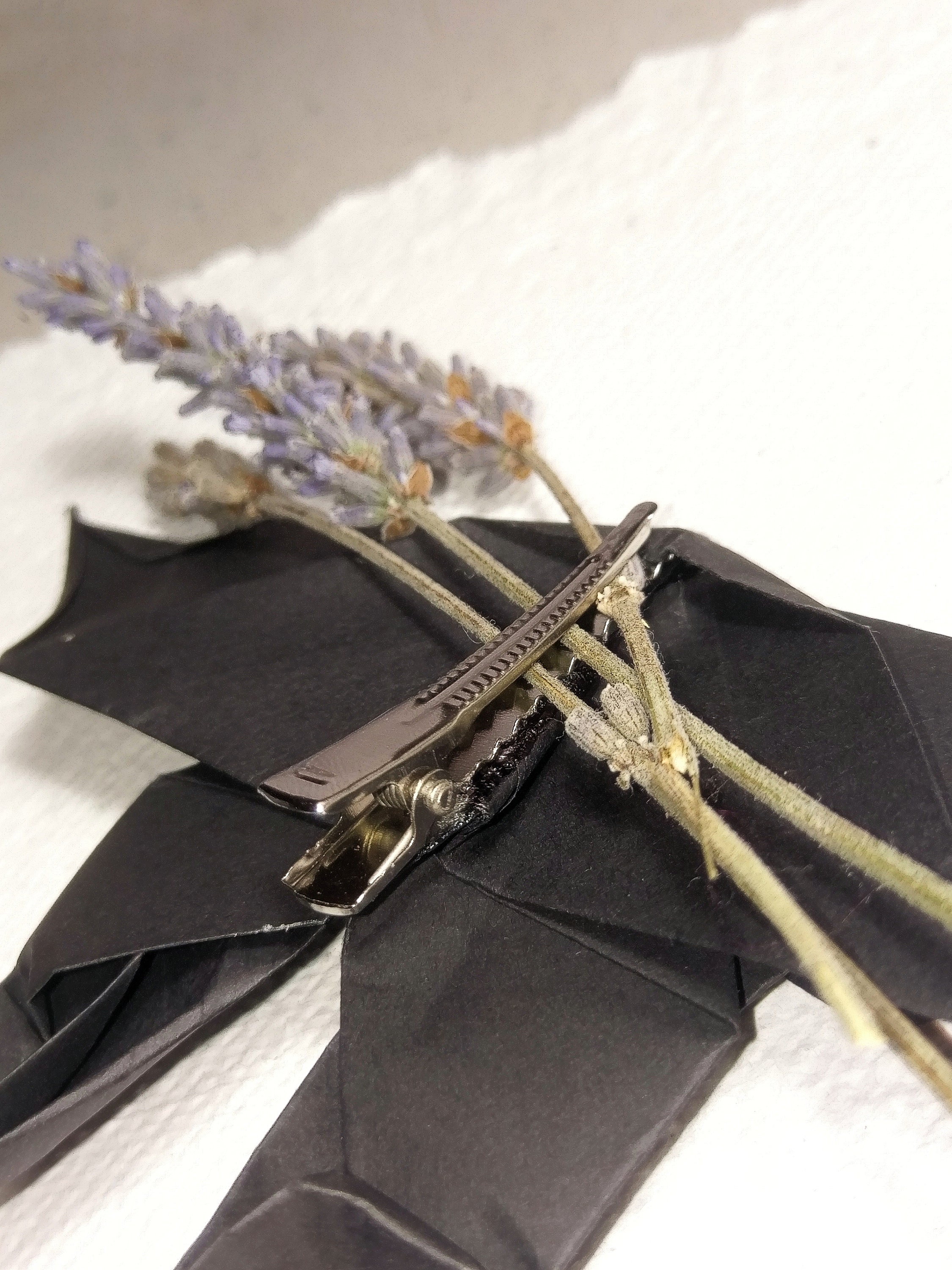 Origami Butterfly Paper Moth on Hair Clip, Handmade Decorative ...