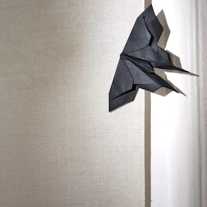 Origami Butterfly Paper Moth on Hair Clip, Handmade Decorative ...