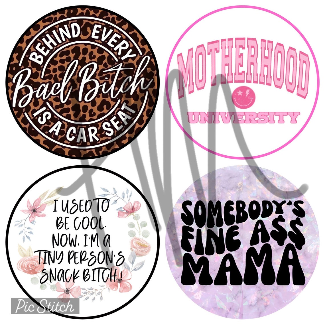 Set of 4 Cardstock Digital Download Cardstock for Freshies - Etsy