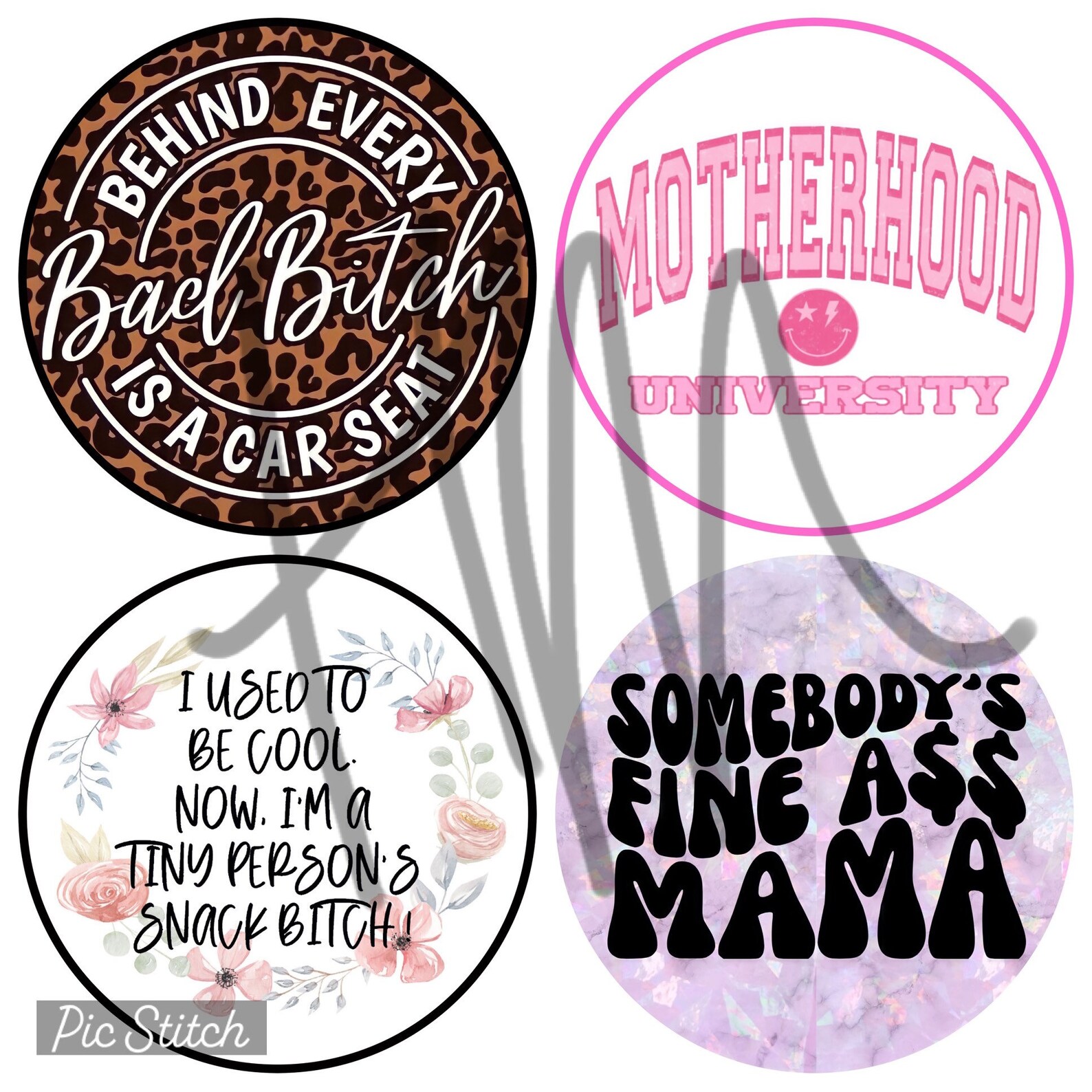 Set of 4 Cardstock Digital Download Cardstock for Freshies - Etsy