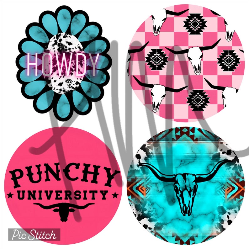 Western Cardstock Bundle, Howdy Cardstock,cardstock Image for Freshies ...