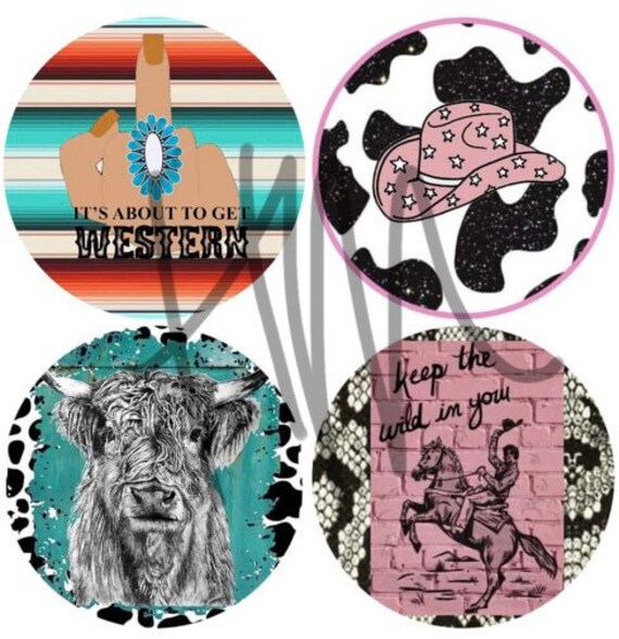 Western Cardstock Bundle Cardstock Image for Freshies - Etsy