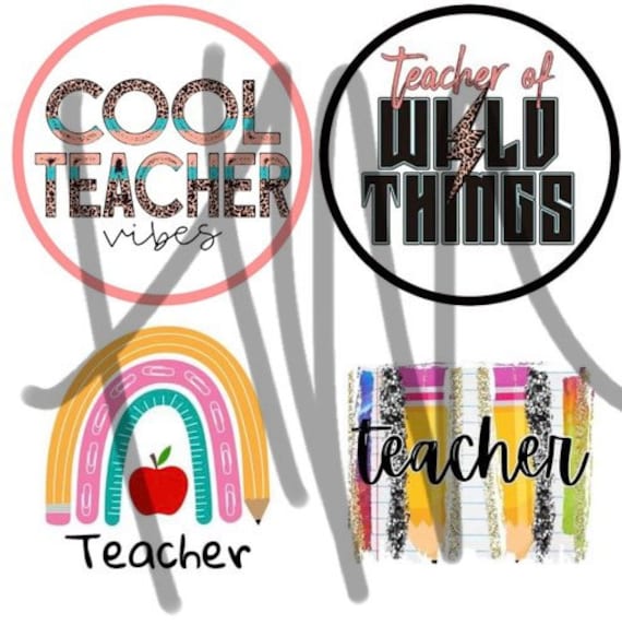 Teacher Cardstock Bundle Teacher Appreciation Image - Etsy