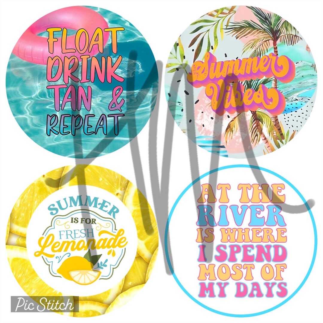 Summer Cardstock Downloads, Cardstock Image for Freshies, Digital ...