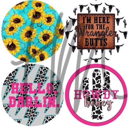 Western Cardstock Bundle Cardstock Image for Freshies - Etsy