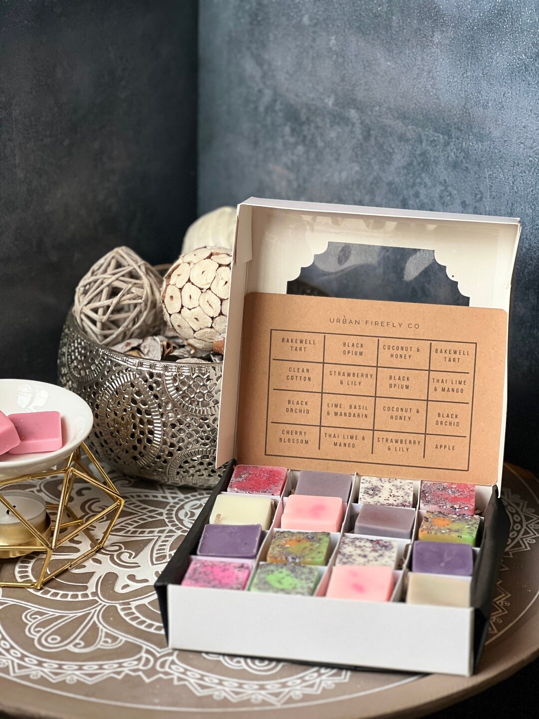 100% Handmade Soy Wax Melt Gift Box, Scented Wax Melts, Gift Idea ...