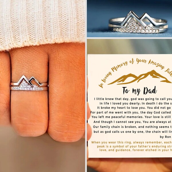 Father Daughter Ring - Etsy