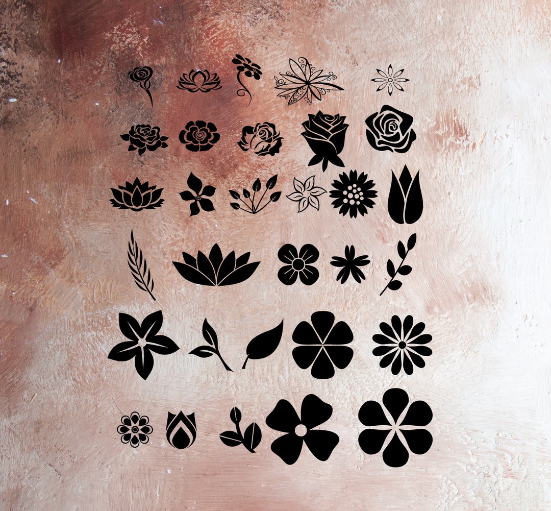 31 Flowers Svg Bundle, Floral Svg Bundle,flowers Svg, Svg Files for ...