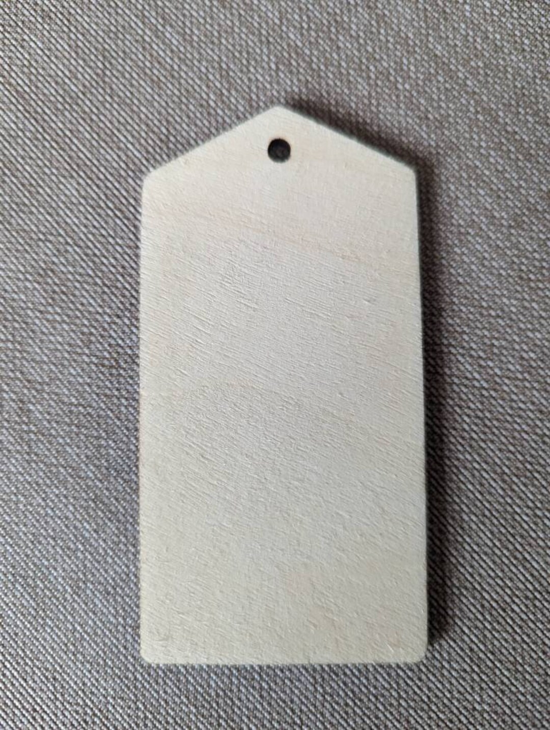 Blank Parcel Tag Shape Wooden Craft / Blank Disc / Wall Decor ...