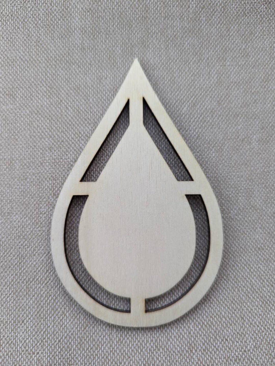 Blank Raindrop Teardrop Macrame Frame Outline - Etsy UK