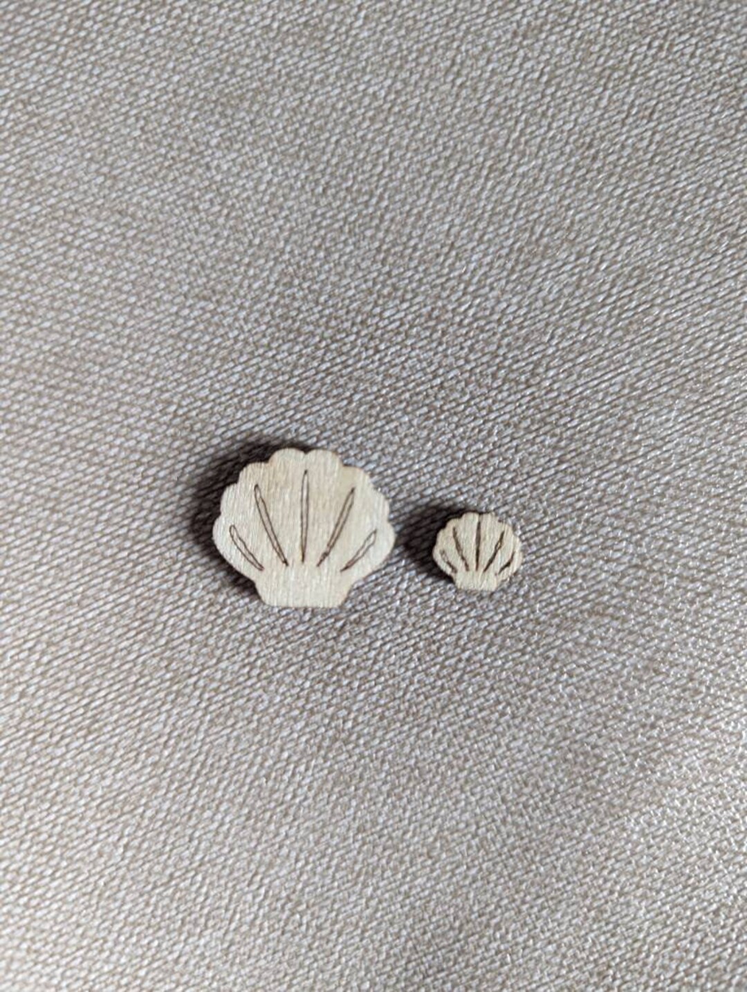 20x Blank Wooden Clam Shell Shapes / Pack of 20 /summer Vibes / Mini ...