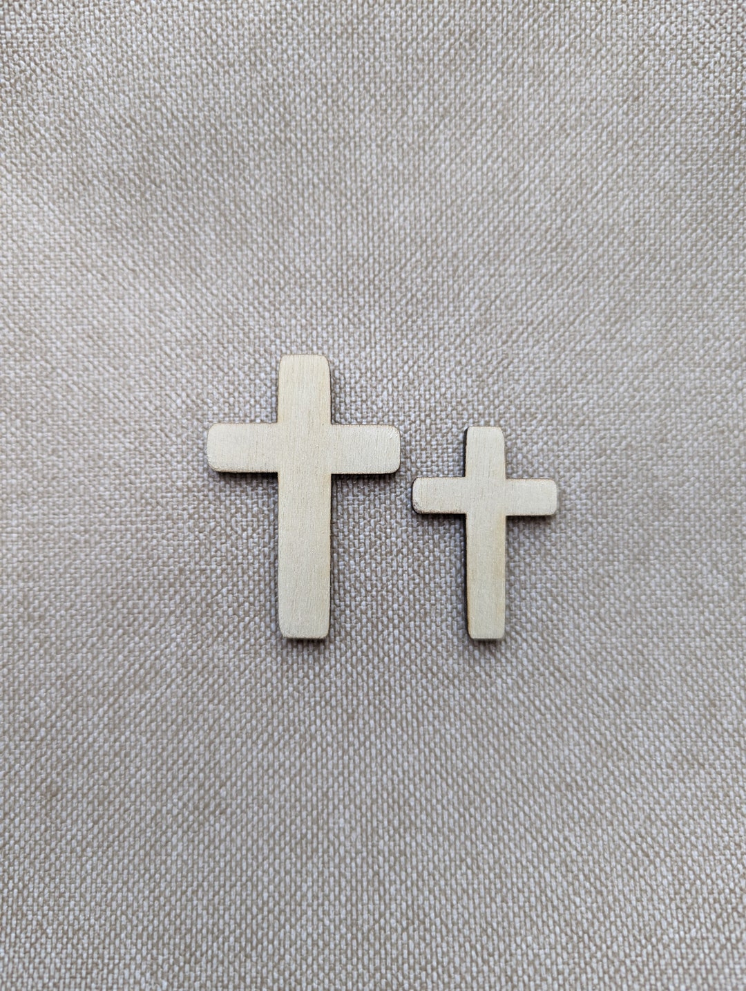 20x Blank Wooden Cross Shapes / Pack of 20 /religious / Mini Small ...