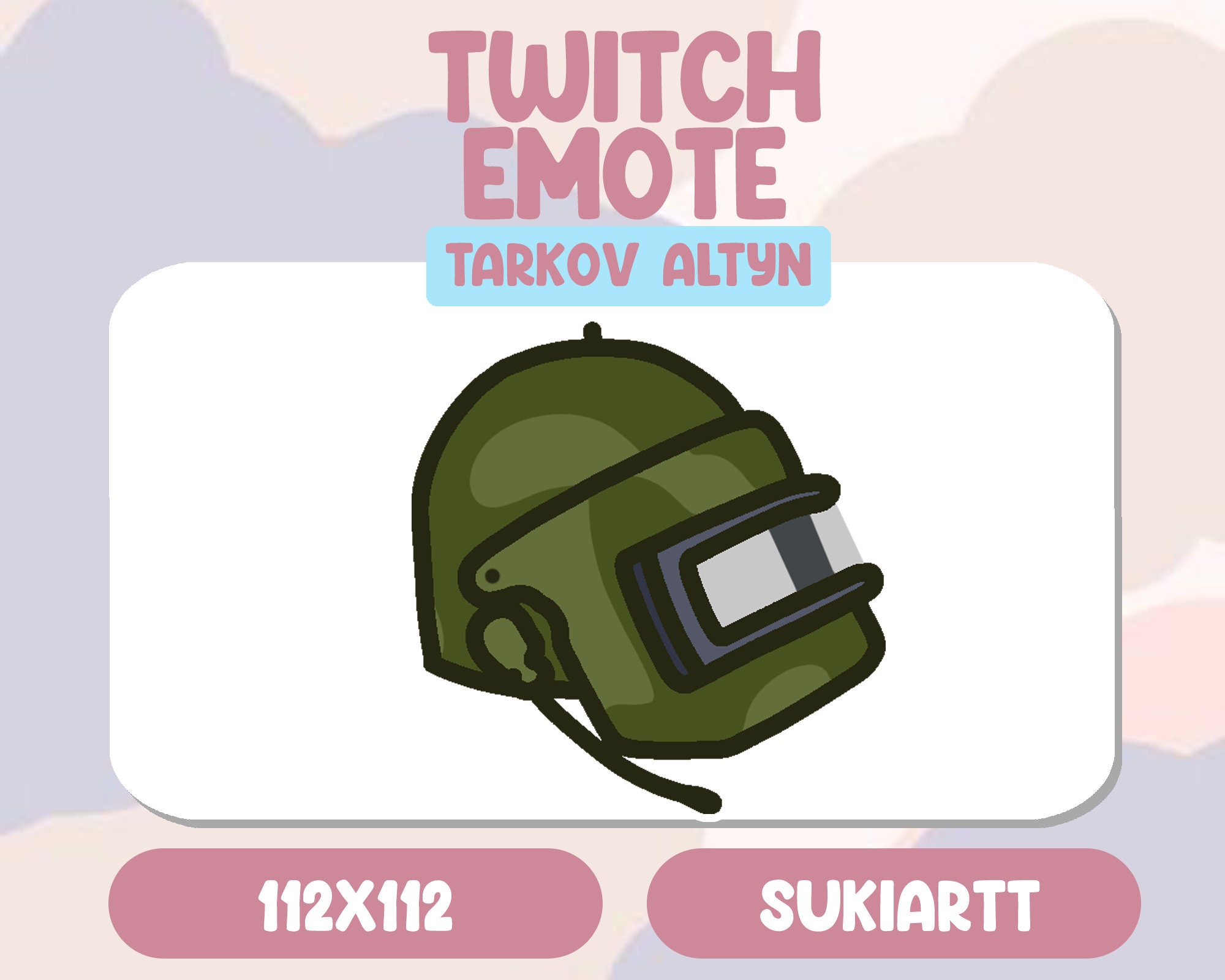 Escape From Tarkov ALTYN Emote Twitch Discord Pngtuber Vtuber Emote for ...