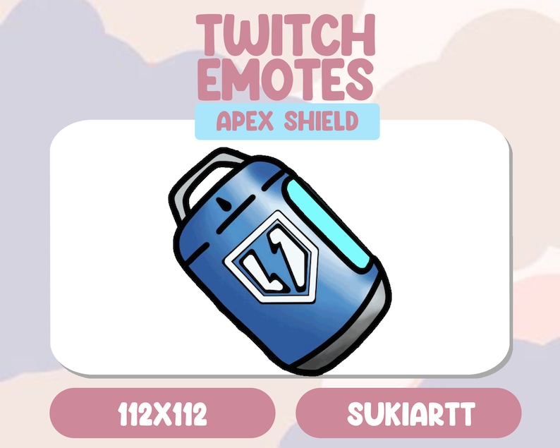 Apex Shield Battery Emote Twitch Discord Pngtuber Vtuber Emote for ...