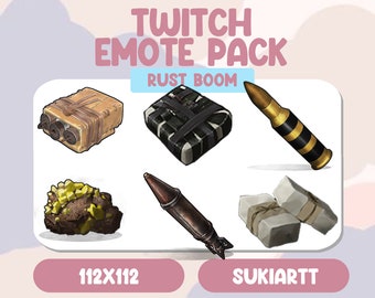TOOLS EMOTE PACK, Rust Twitch Discord Pngtuber Vtuber Emote for Stream - Etsy