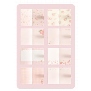 A5 Peach Notebook/ Cute PU Soft Leather Notebook With Magnetic Buckle ...