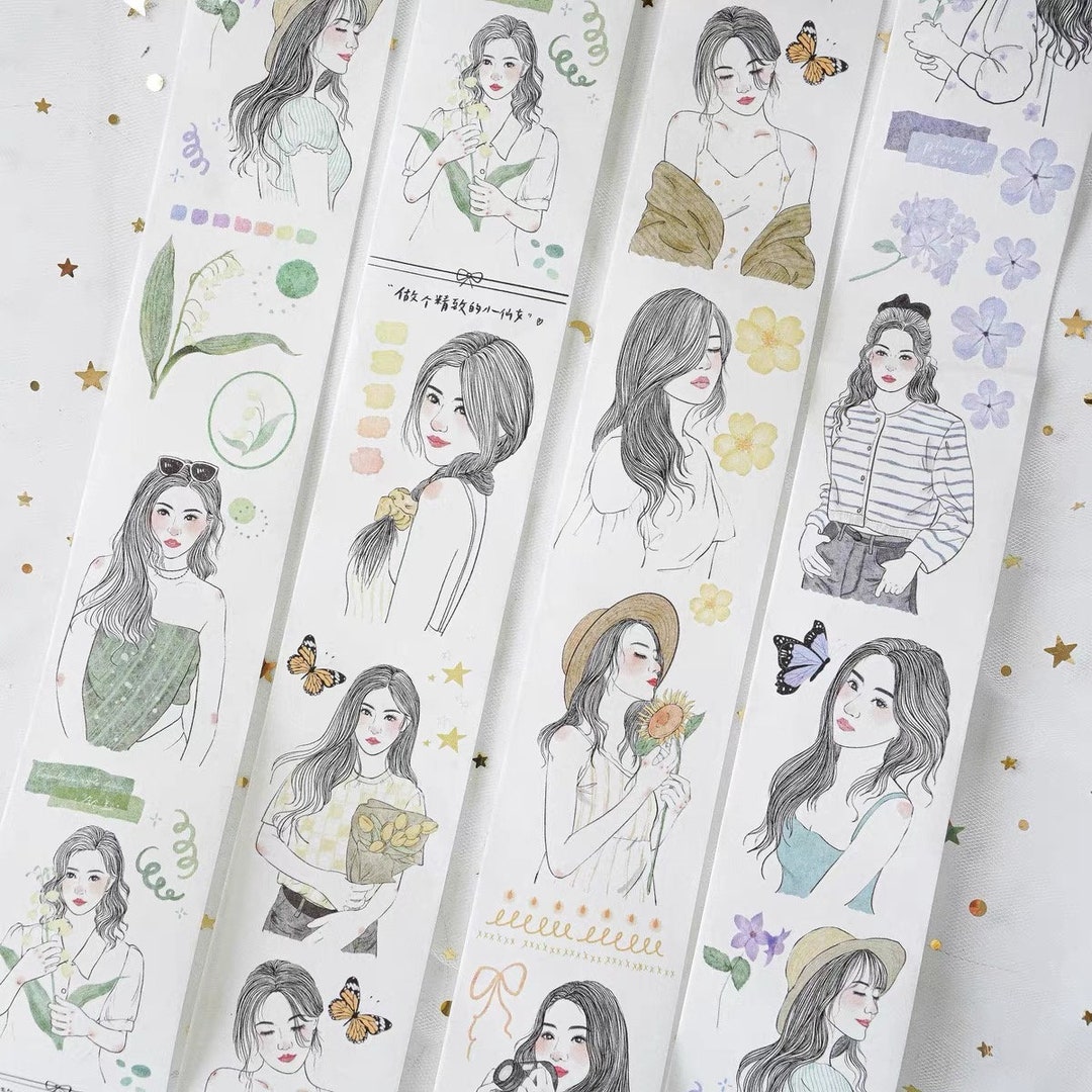 Spring Girls Vol. 2 Washi Tape by Jennyuanzi/washi Tape Stickers ...