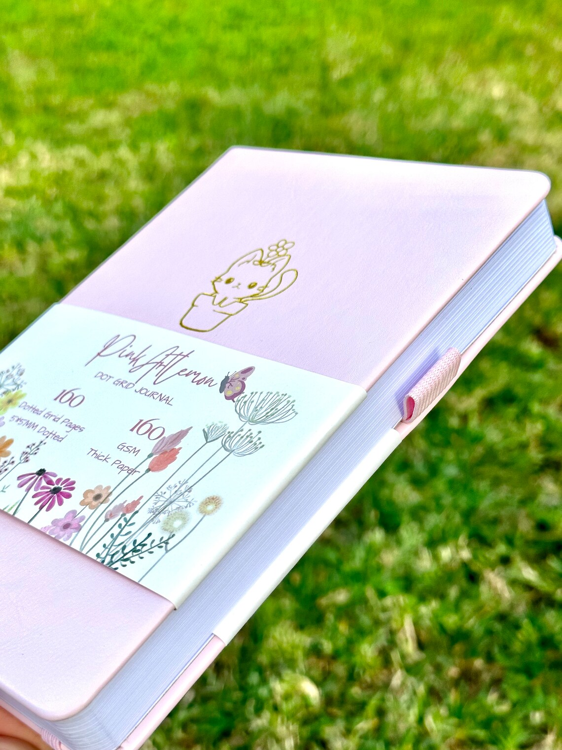 Cute Cat Bullet Journal/ Dotted Bullet Journal/ A5 PU Leather - Etsy