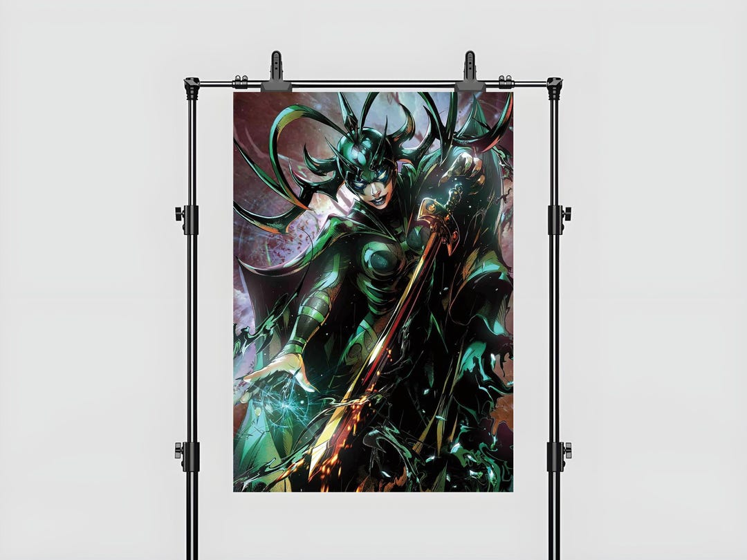 Marvel Hela Poster | Marvel Rivals | Hela Art | Marvel Poster | Home ...