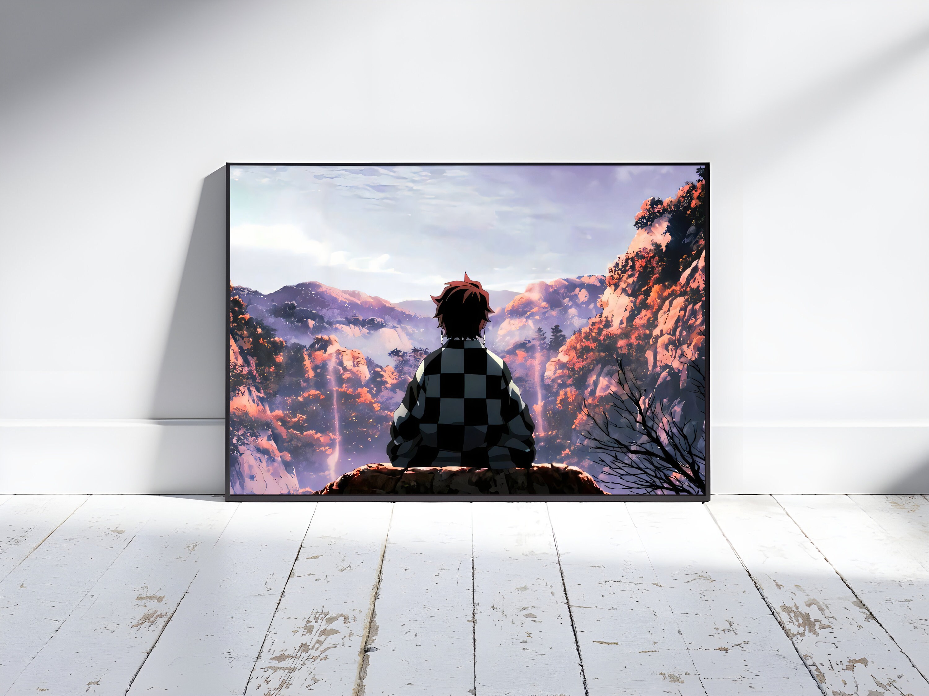 Demon Slayer Anime Tanjiro Poster | Tanjiro Wall Art | Tanjiro Poster ...