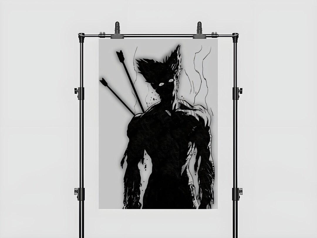 One Punch Man Anime Garou Poster Garou Wall Art Garou Poster High ...