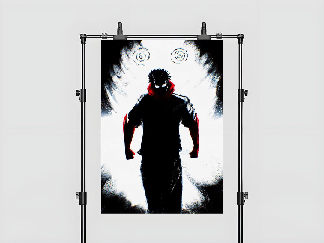 Jujutsu Kaisen Anime Itadori Yuji Poster | Yuji Wall Art | Yuji Poster ...