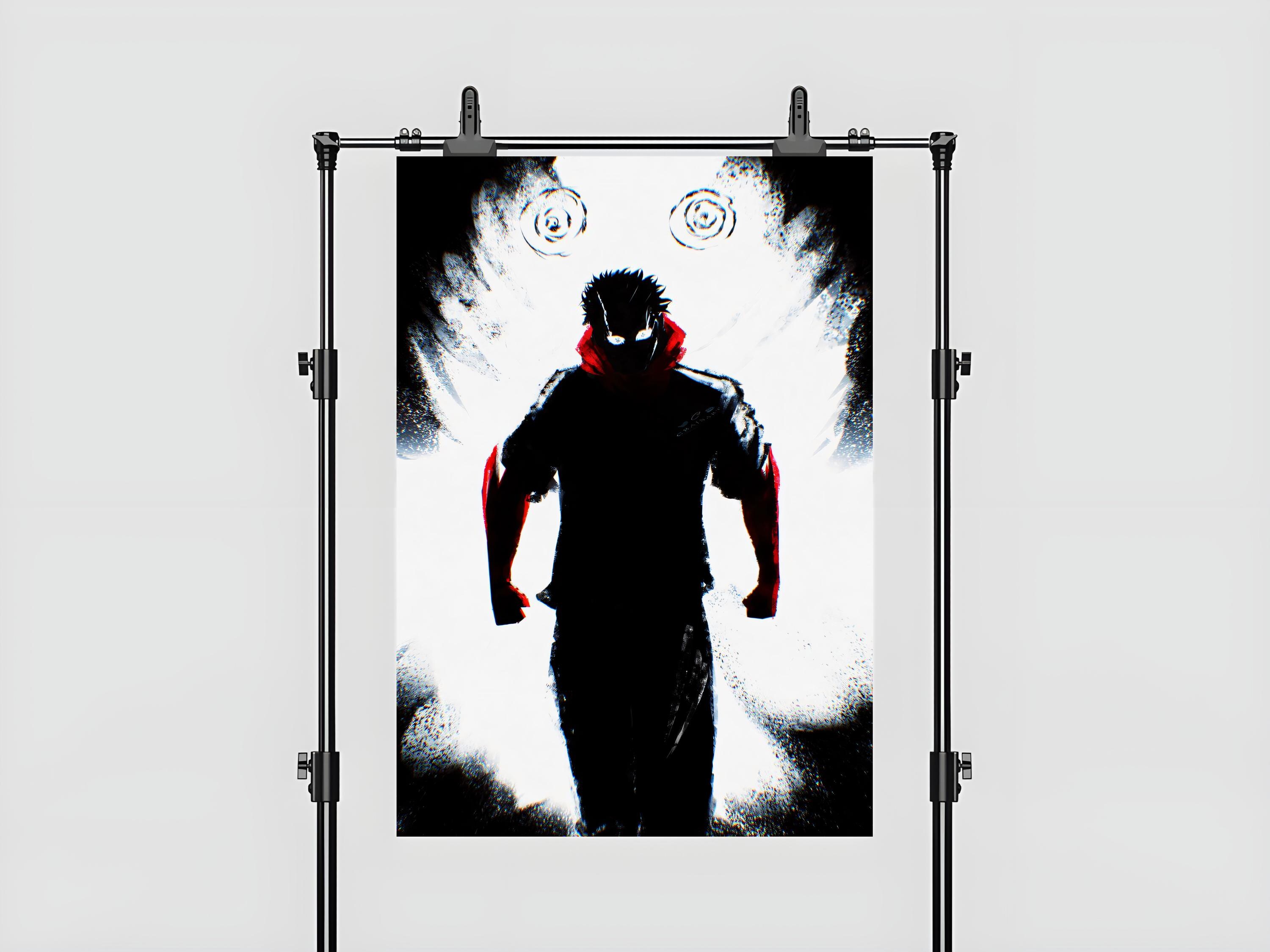 Jujutsu Kaisen Anime Itadori Yuji Poster | Yuji Wall Art | Yuji Poster ...