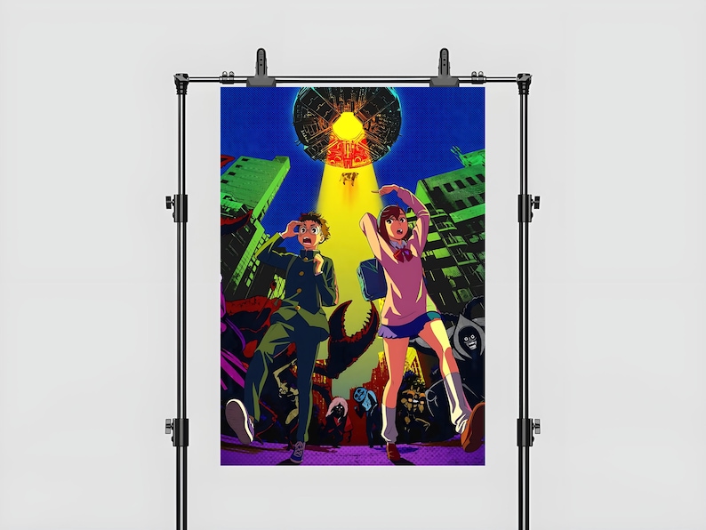 Dandadan Anime Poster Dandadan Wall Art Dandadan Poster High Quality ...