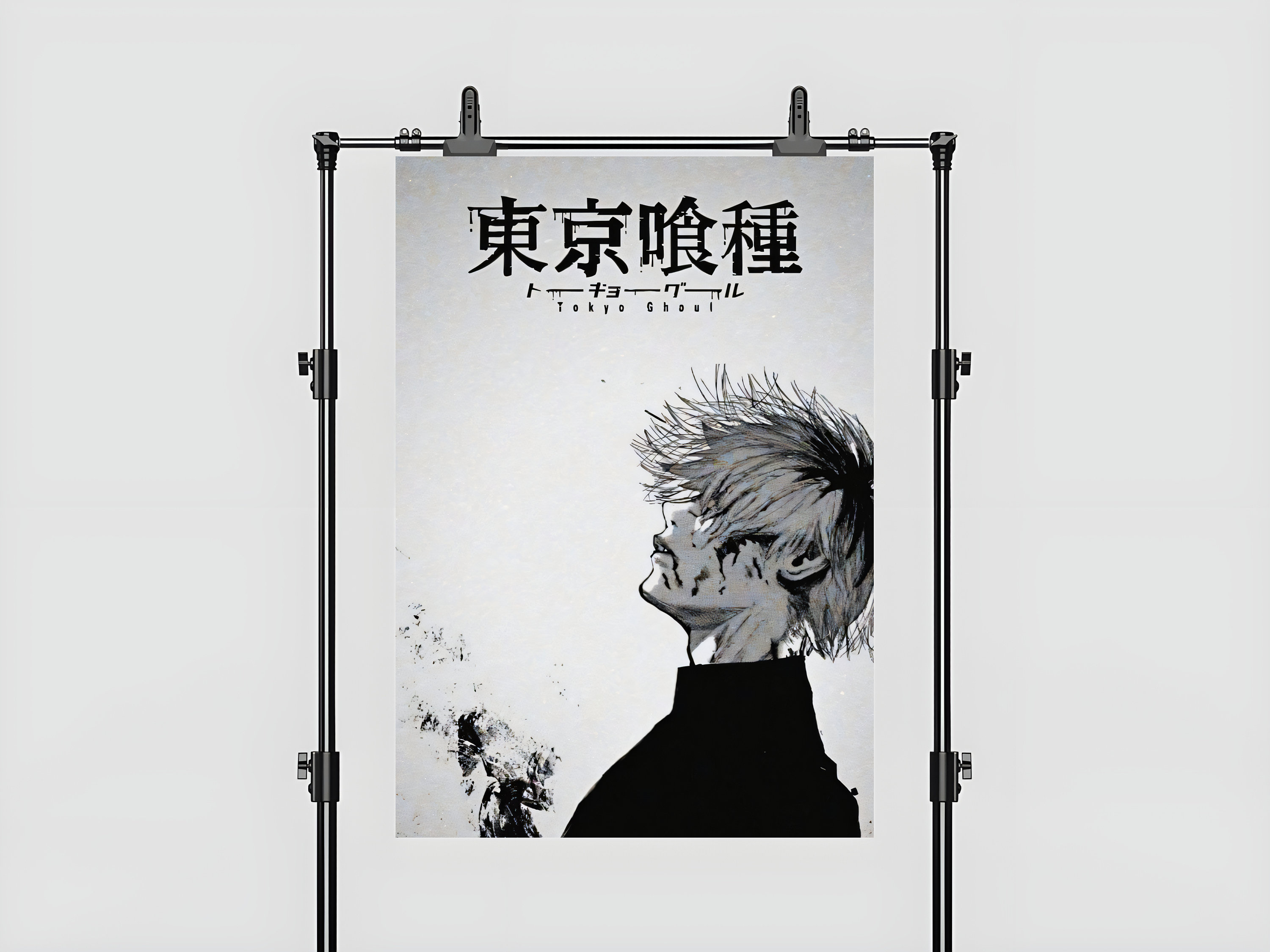 Tokyo Ghoul Anime Kaneki Poster | Kaneki Wall Art | Kaneki Poster ...