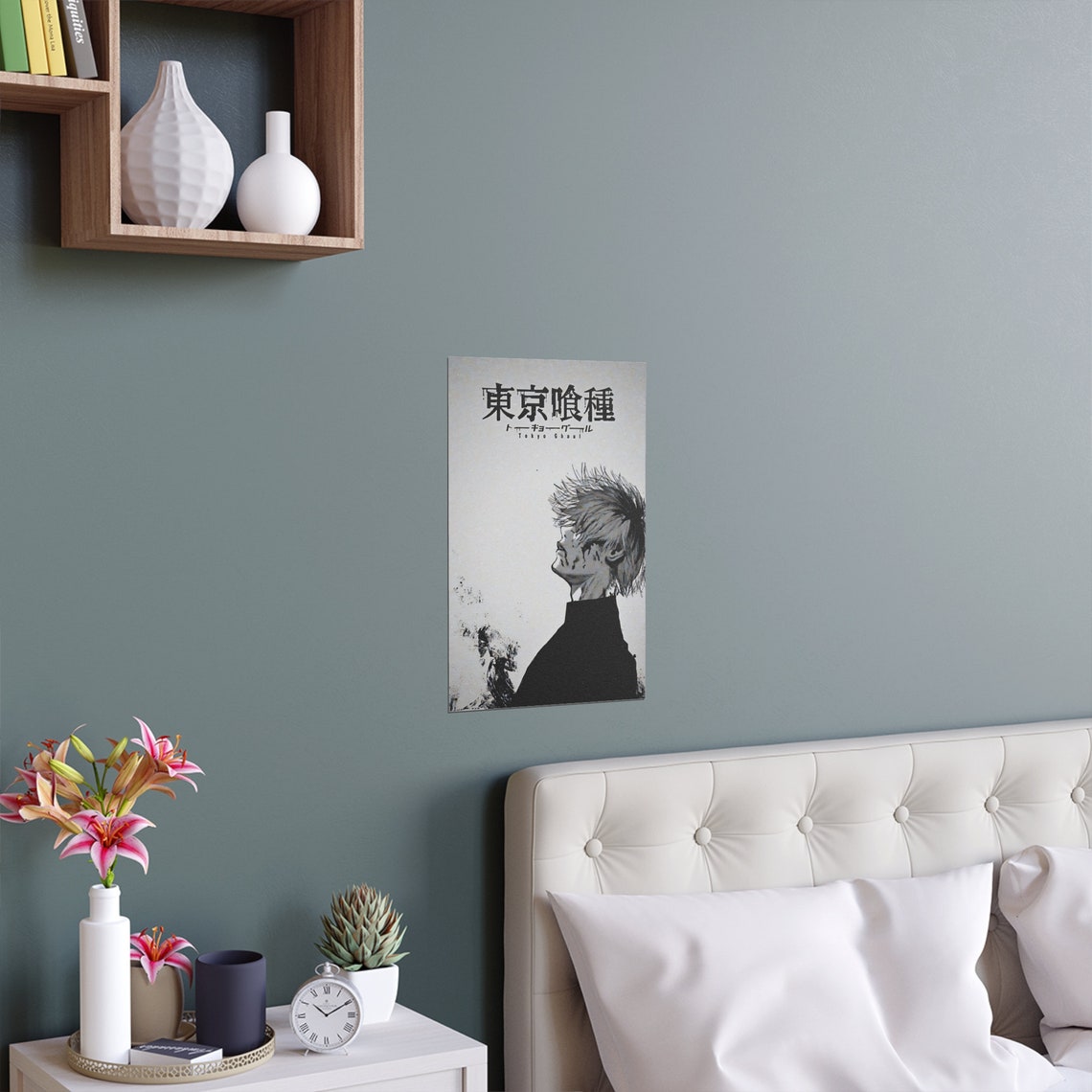 Tokyo Ghoul Anime Kaneki Poster | Kaneki Wall Art | Kaneki Poster ...