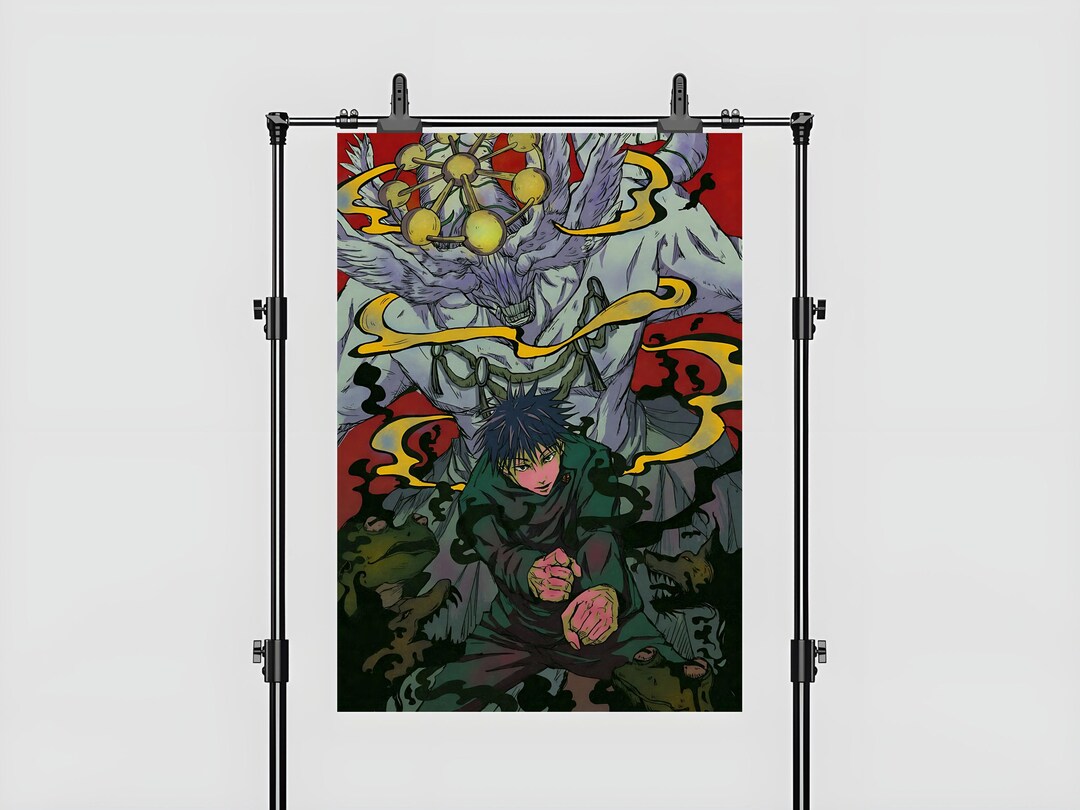 Jujutsu Kaisen Megumi Anime Poster | JJK Anime Decor | Megumi Art ...