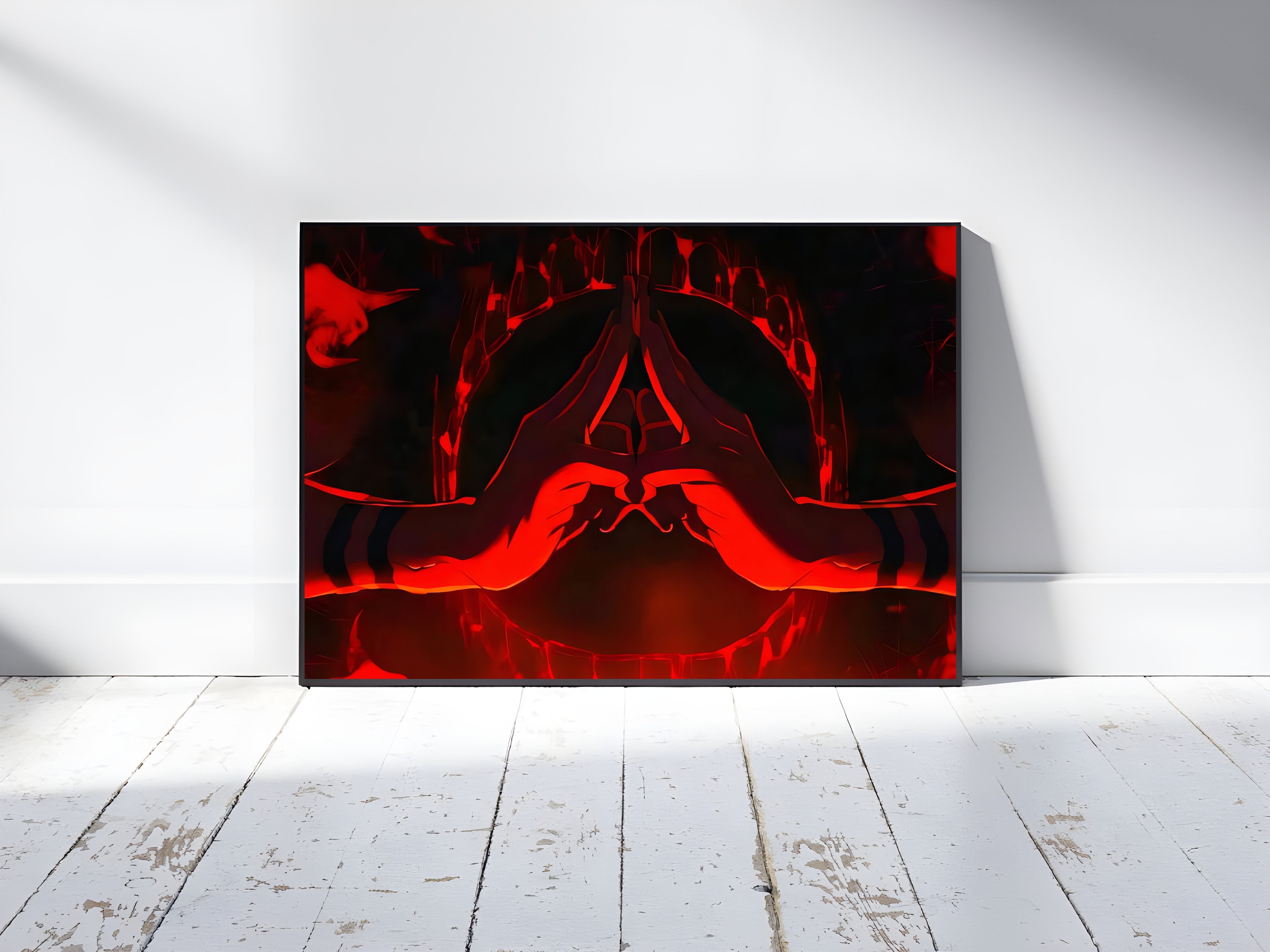 Jujutsu Kaisen Anime Sukuna Poster | Sukuna Wall Art | Sukuna Poster ...