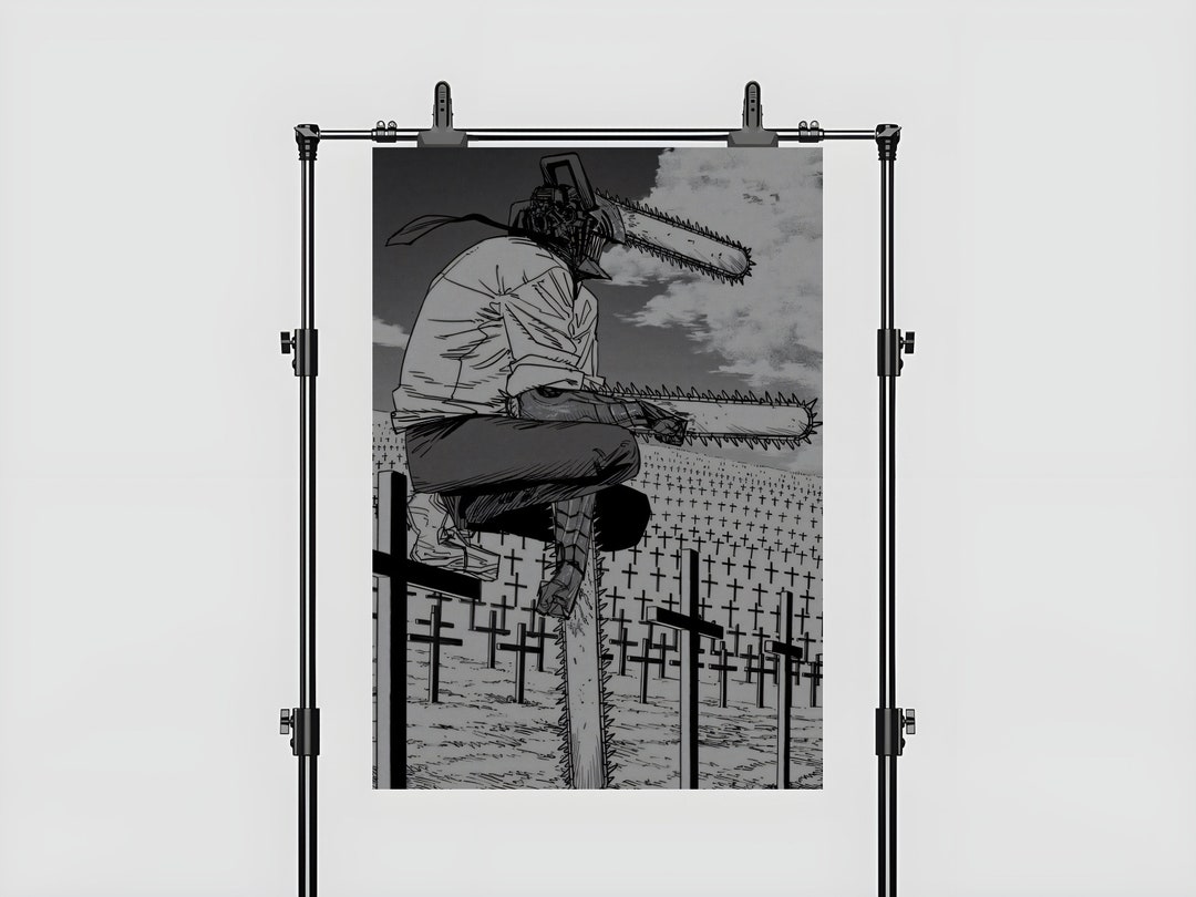 Chainsaw Man Anime Denji Poster | Denji Wall Art | Denji Poster | High ...