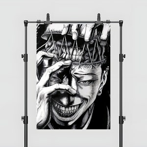 Jujutsu Kaisen Anime Kenjaku Poster Kenjaku Wall Art Kenjaku Poster ...