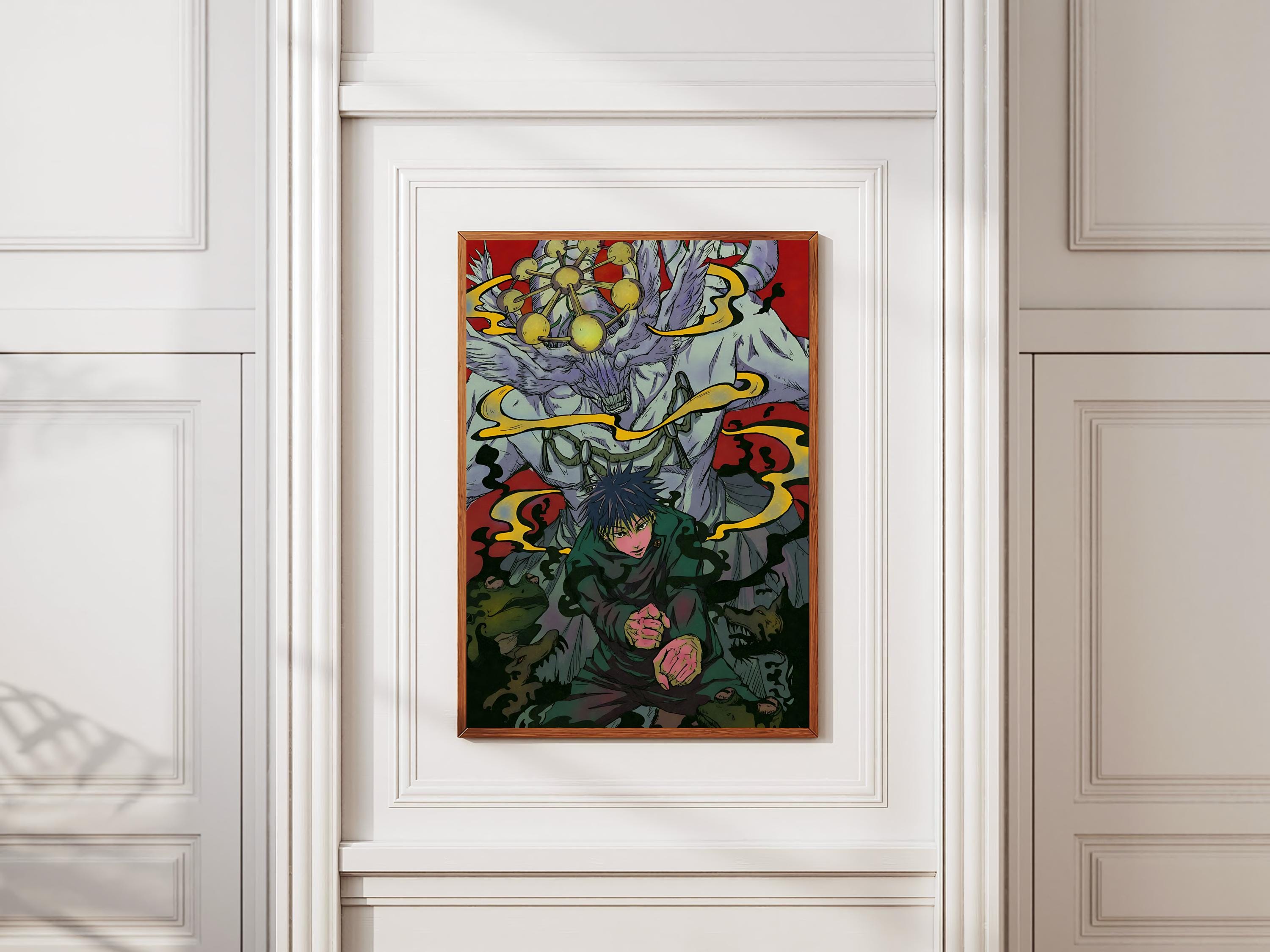 Jujutsu Kaisen Digital Poster, Megumi, Anime Poster, Printable Wall Art ...