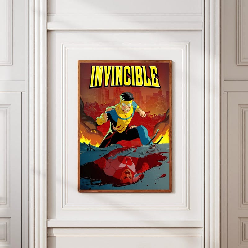 Invincible Poster - Etsy