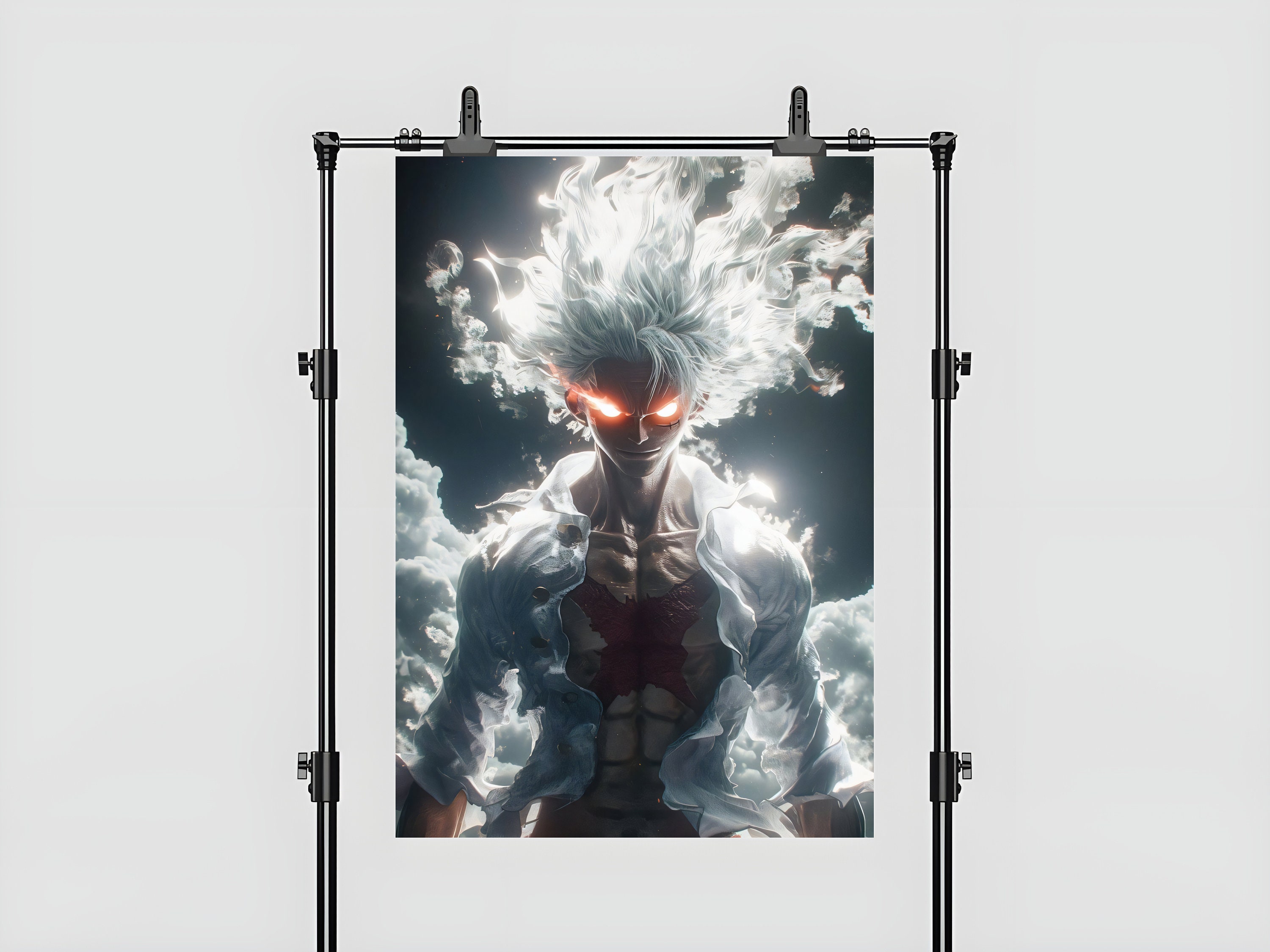 One Piece Anime Luffy Poster Luffy Wall Art Luffy Poster High Quality ...