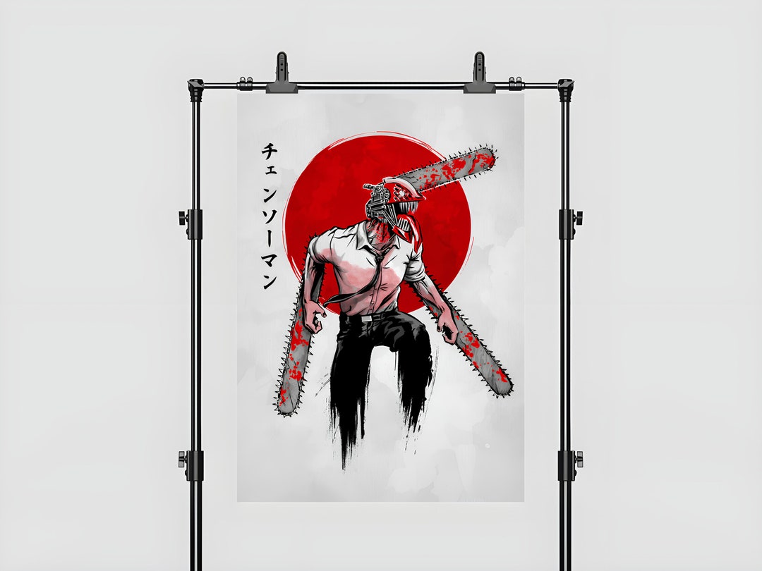 Chainsaw Man Anime Denji Poster | Chainsaw Man Anime Decor | Denji Art ...