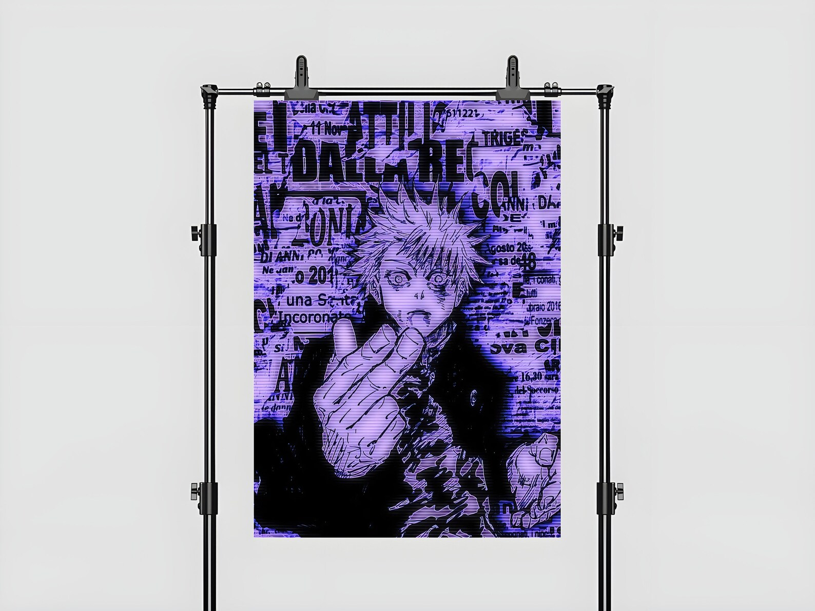 Jujutsu Kaisen Anime Gojo Poster | Gojo Wall | Gojo Poster | High ...