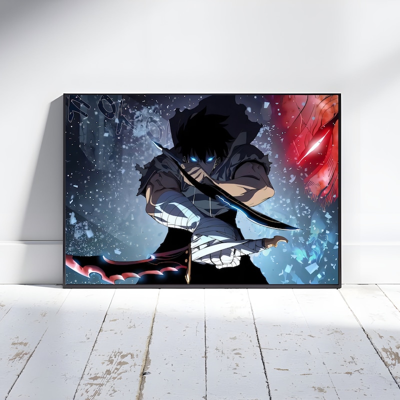 Solo Leveling Wall Poster - Etsy