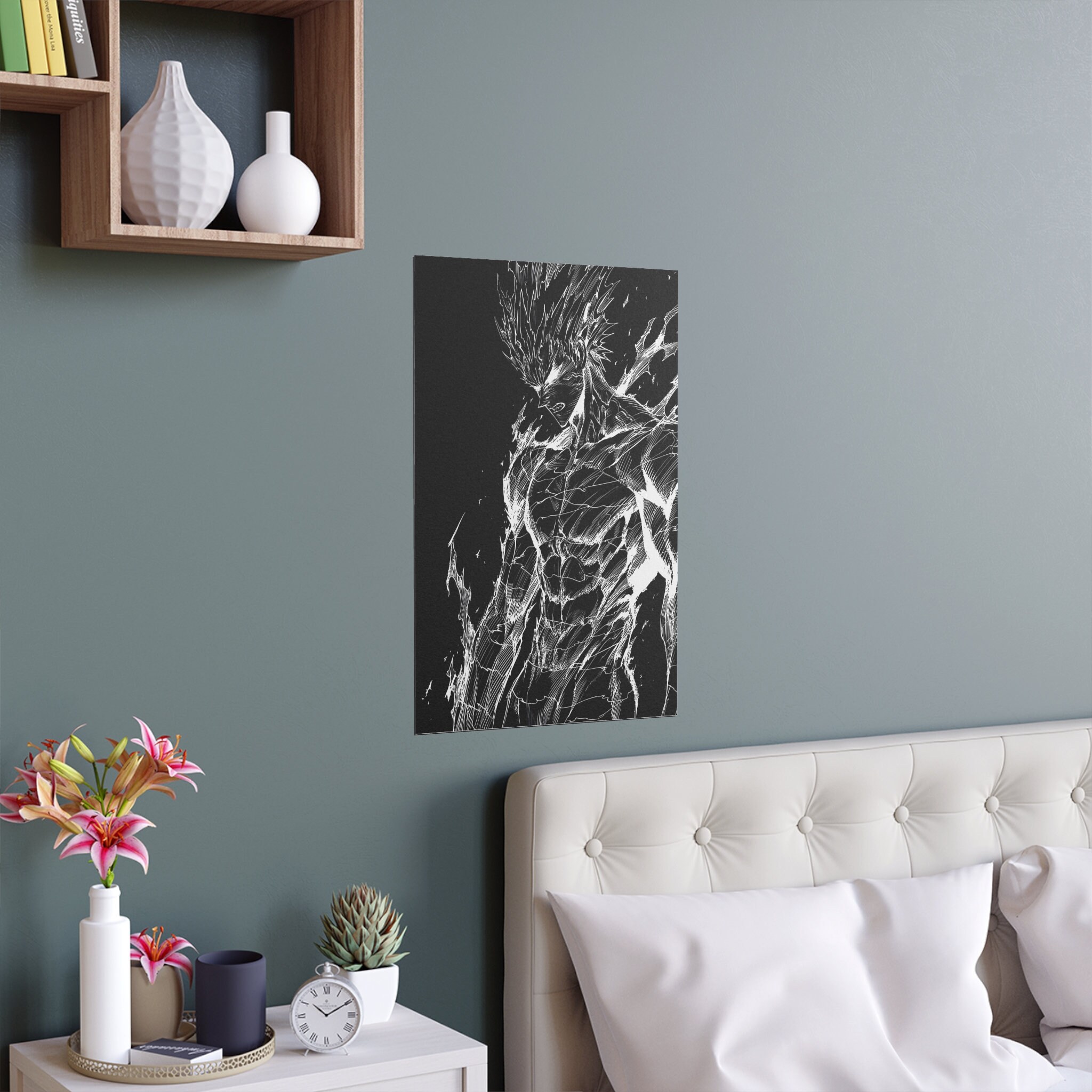 One Punch Man Anime Garou Poster One Punch Man Anime Decor Anime Poster ...