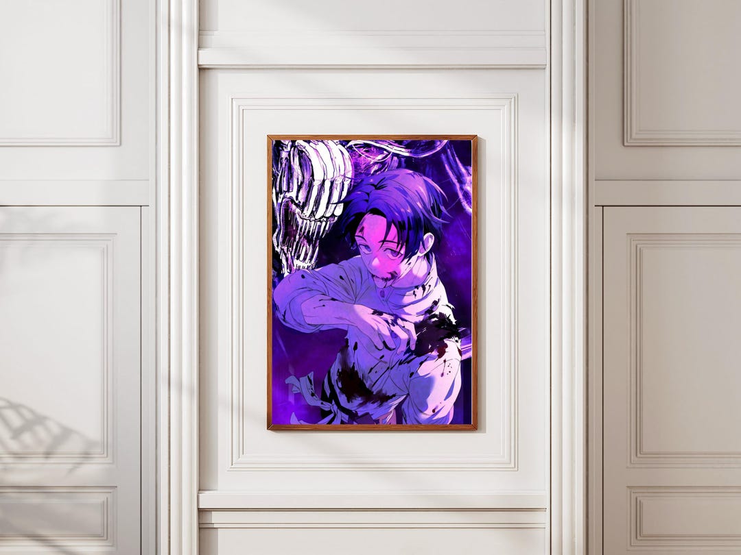Jujutsu Kaisen Digital Poster, Yuta, Anime Poster, Printable Wall Art ...